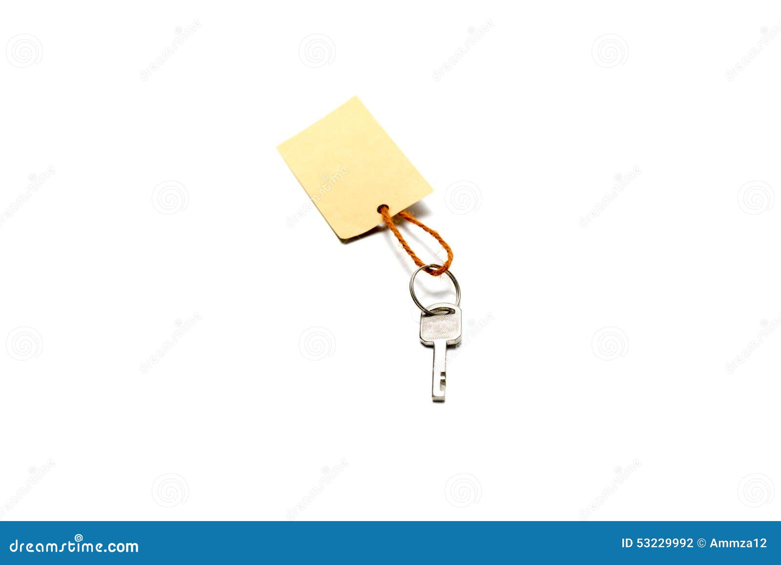 Key with tag stock photo. Image of card, sale, label - 53229992
