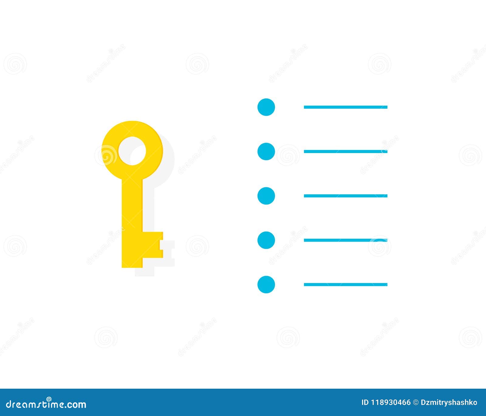 Key Takeaway Concept Design. Vector Image Isolated On White Background ...