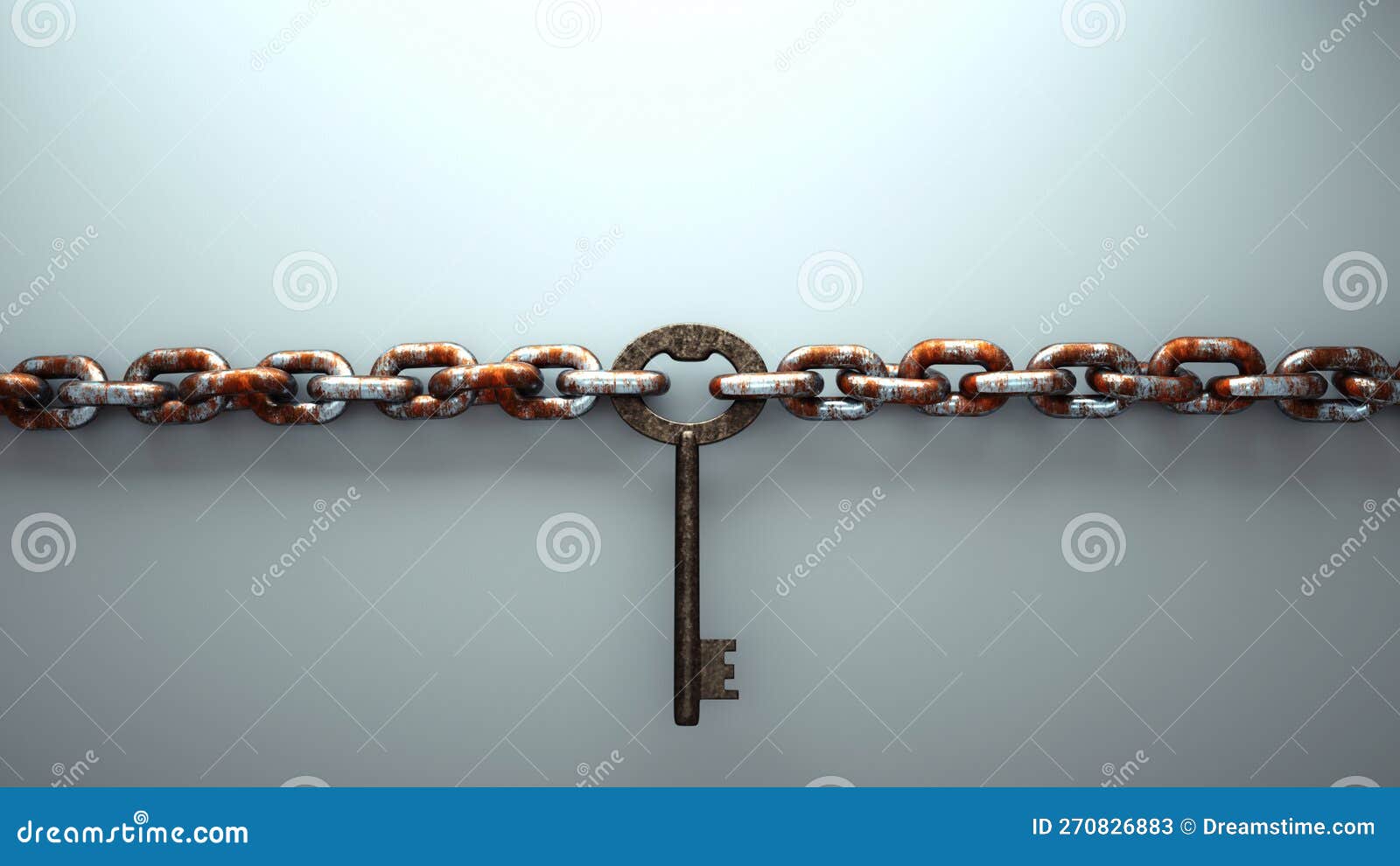 Key Tied with an Old Chain. the Concept of Blocked Solution Stock ...