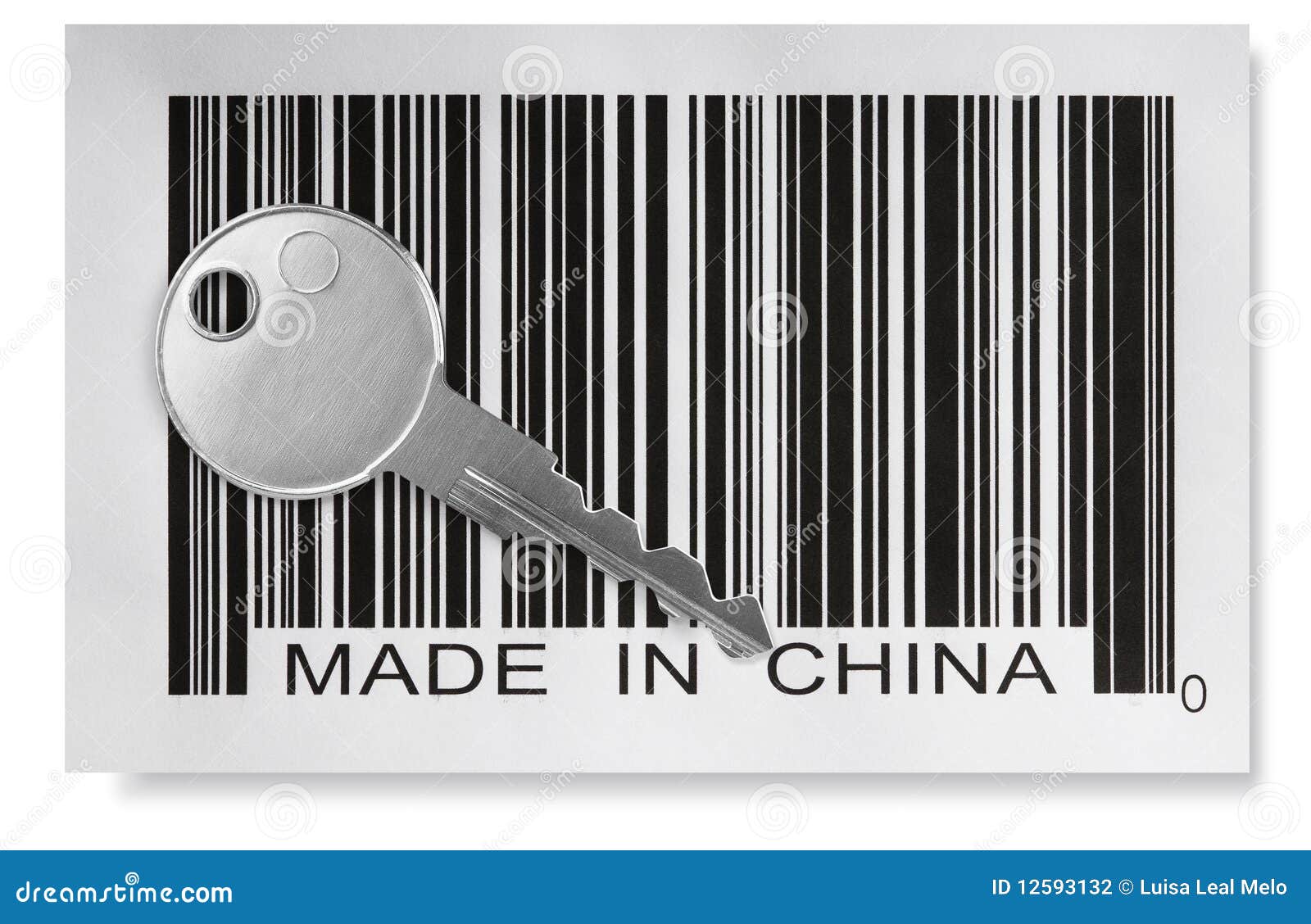 Key to china. stock photo. Image of overseas, numbers - 12593132