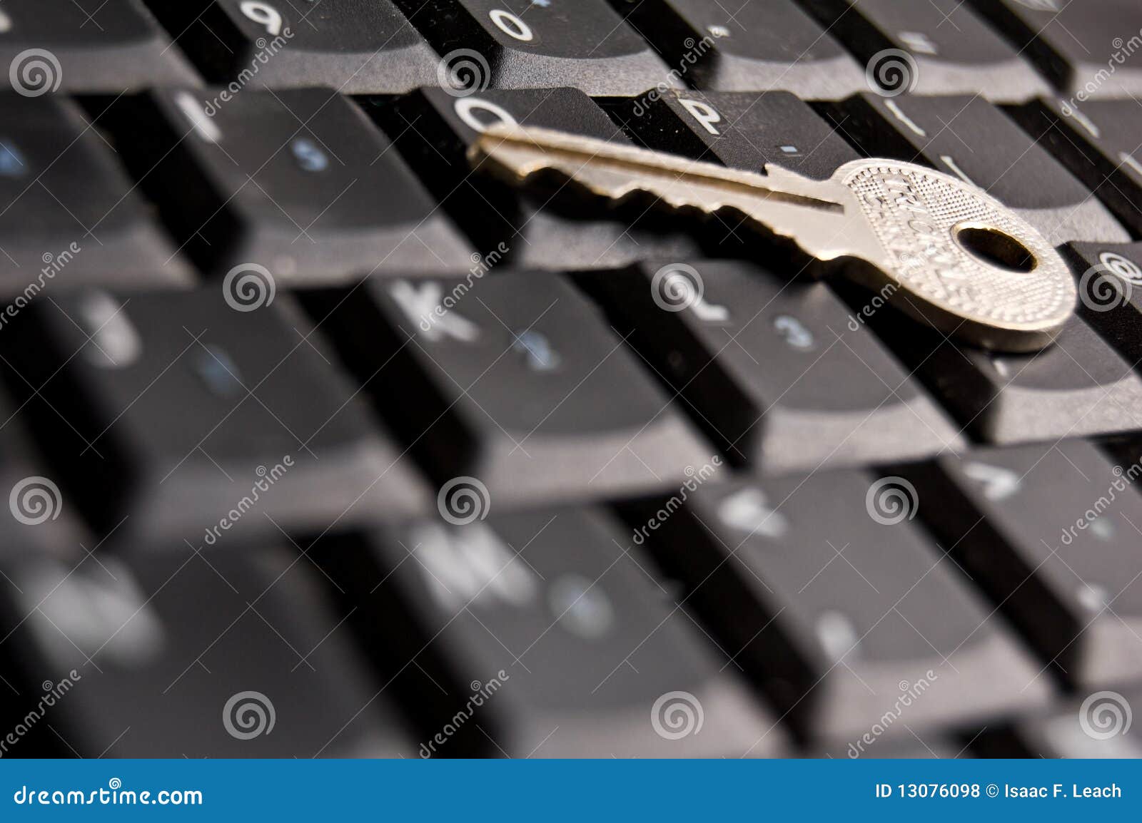 The Key To Computer Security Stock Photo - Image of accounting ...