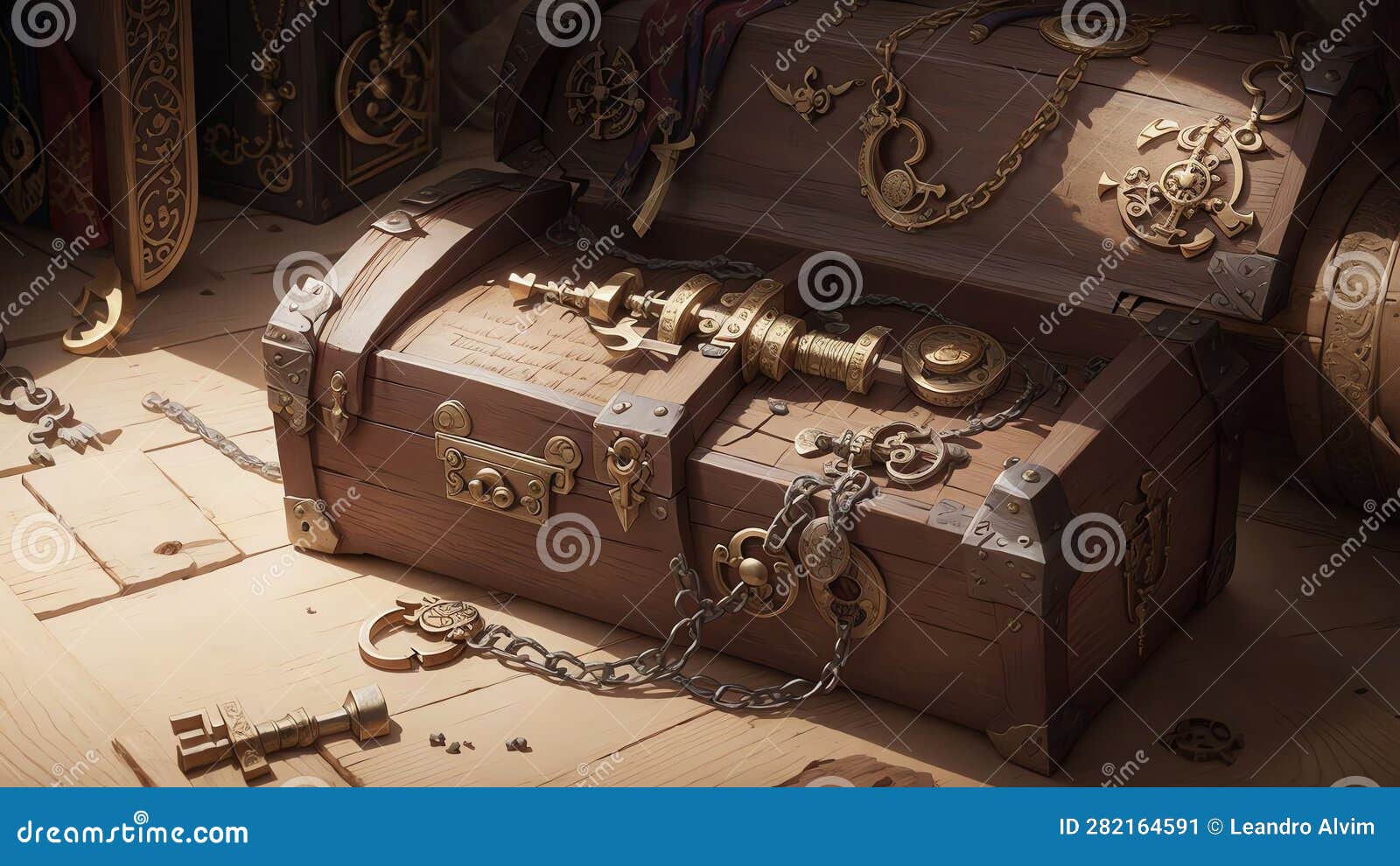 The Key To Fortune Unlocking the Secrets of a Pirate S Treasure Chest ...