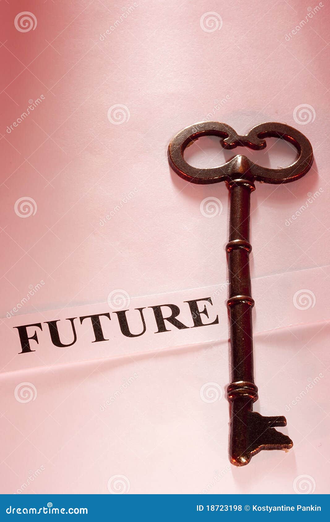 Key to the Future stock photo. Image of education, message - 18723198