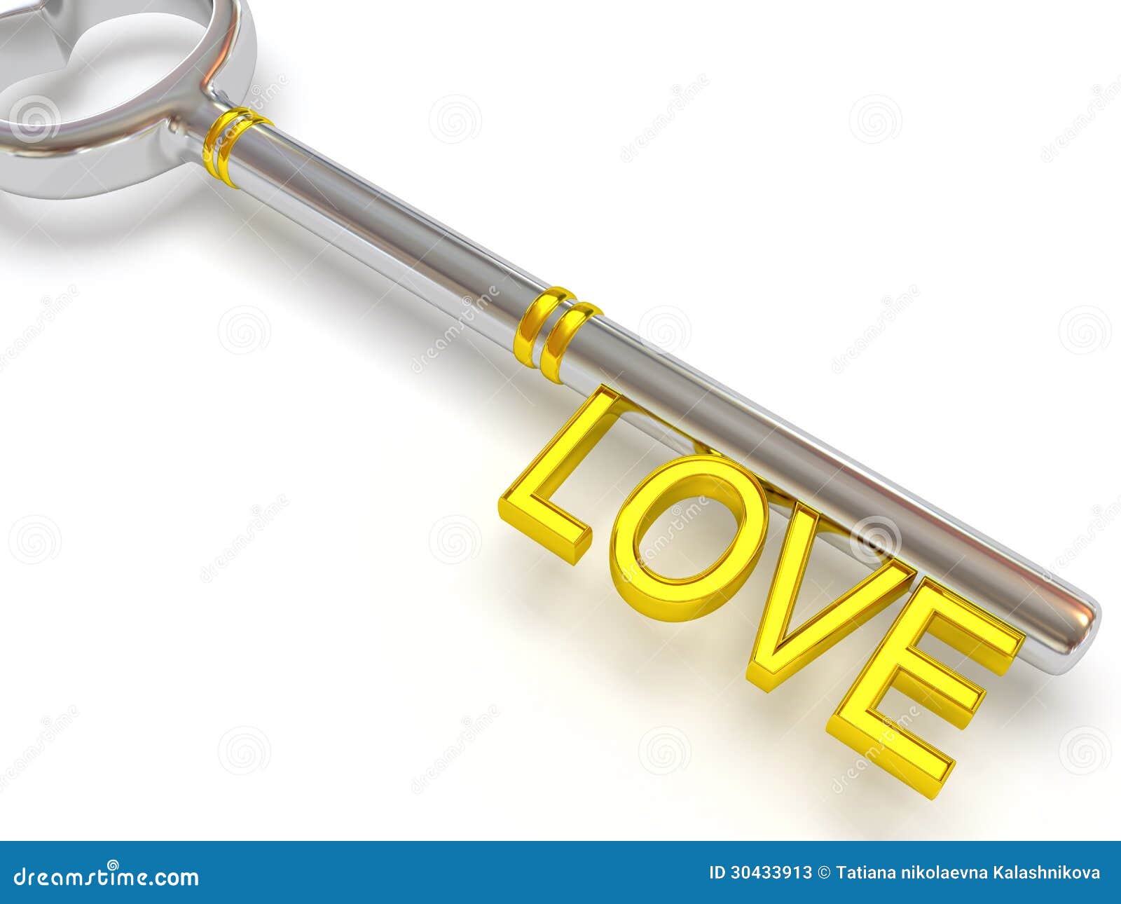 Key to love stock illustration. Illustration of clue - 30433913