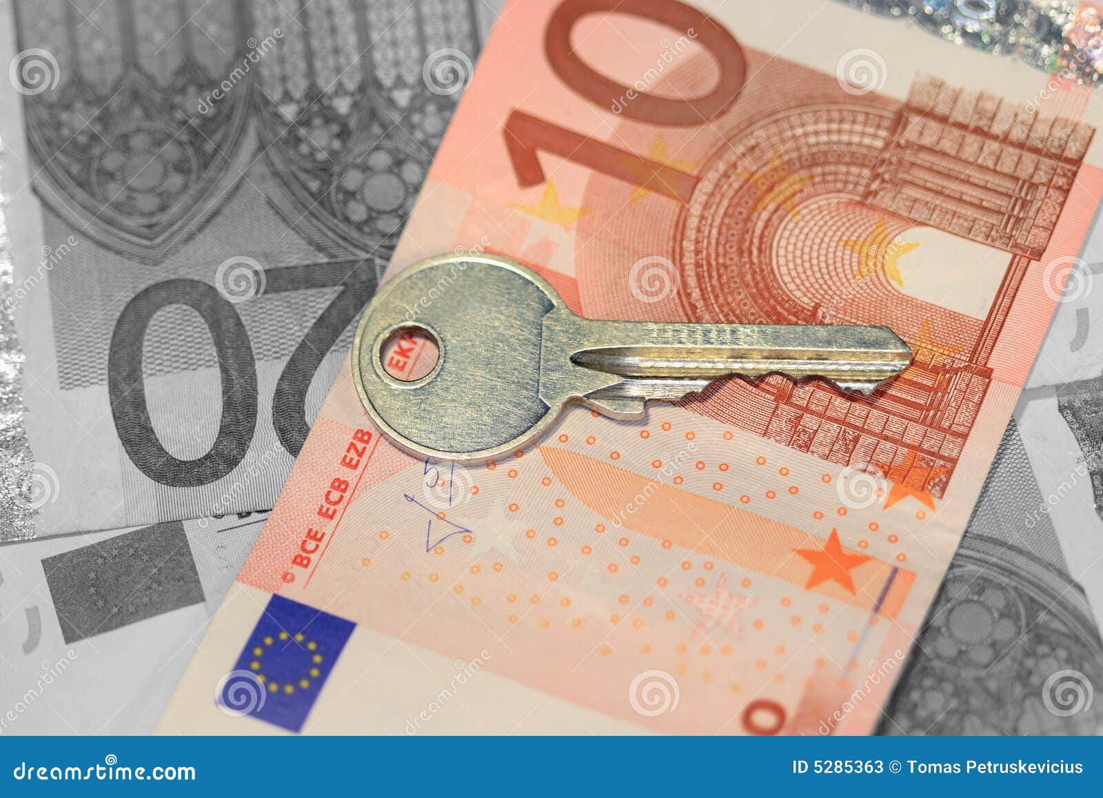 Key To Money Picture. Image: 5285363