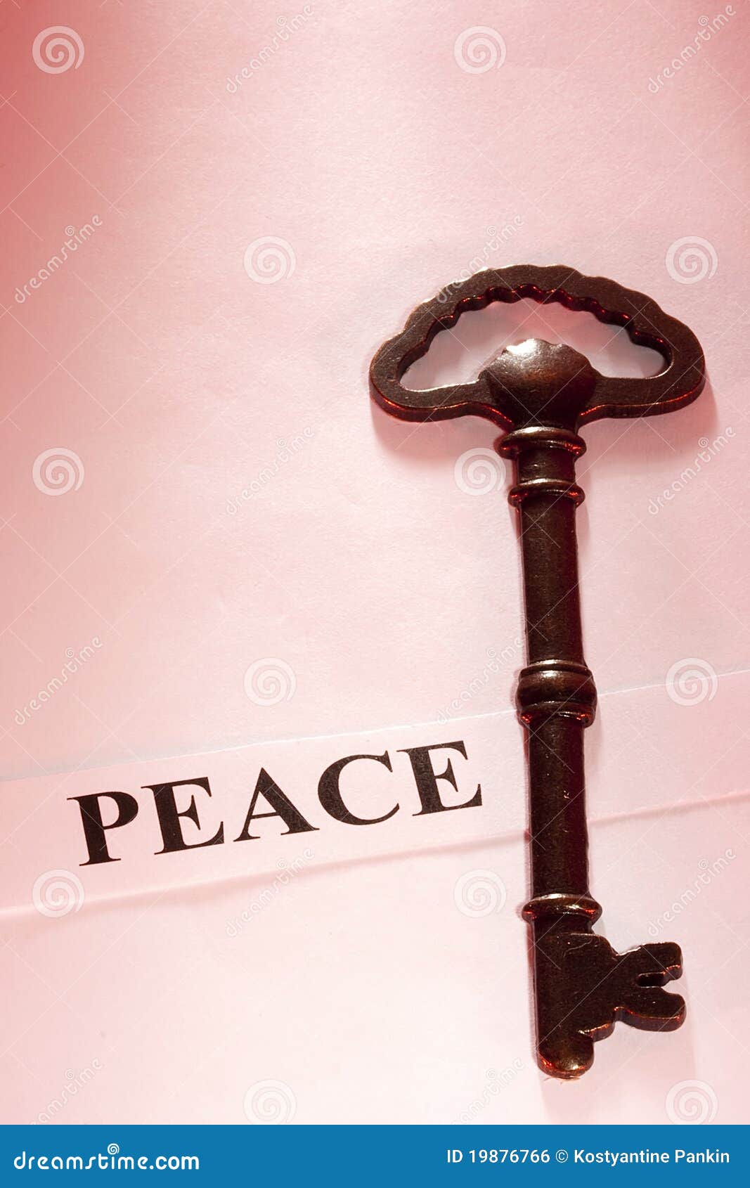 Key to Peace stock photo. Image of text, heaven, word - 19876766