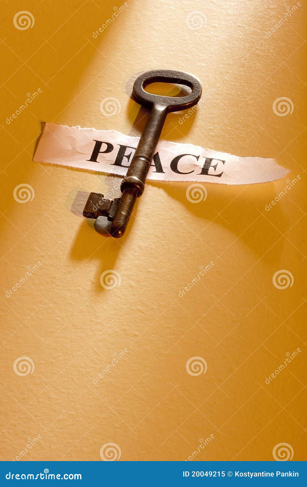 Key to Peace stock image. Image of gold, agreement, retirement - 20049215