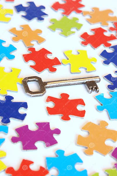 Key to solution stock image. Image of connecting, colours - 12760745