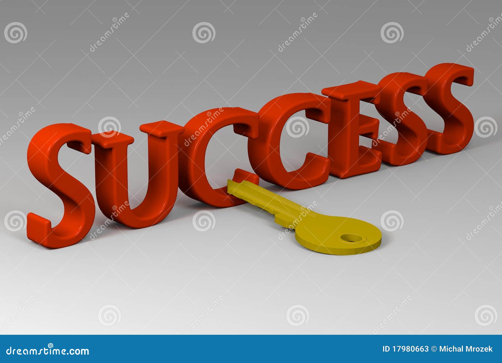 Key to success stock illustration. Illustration of idea - 17980663