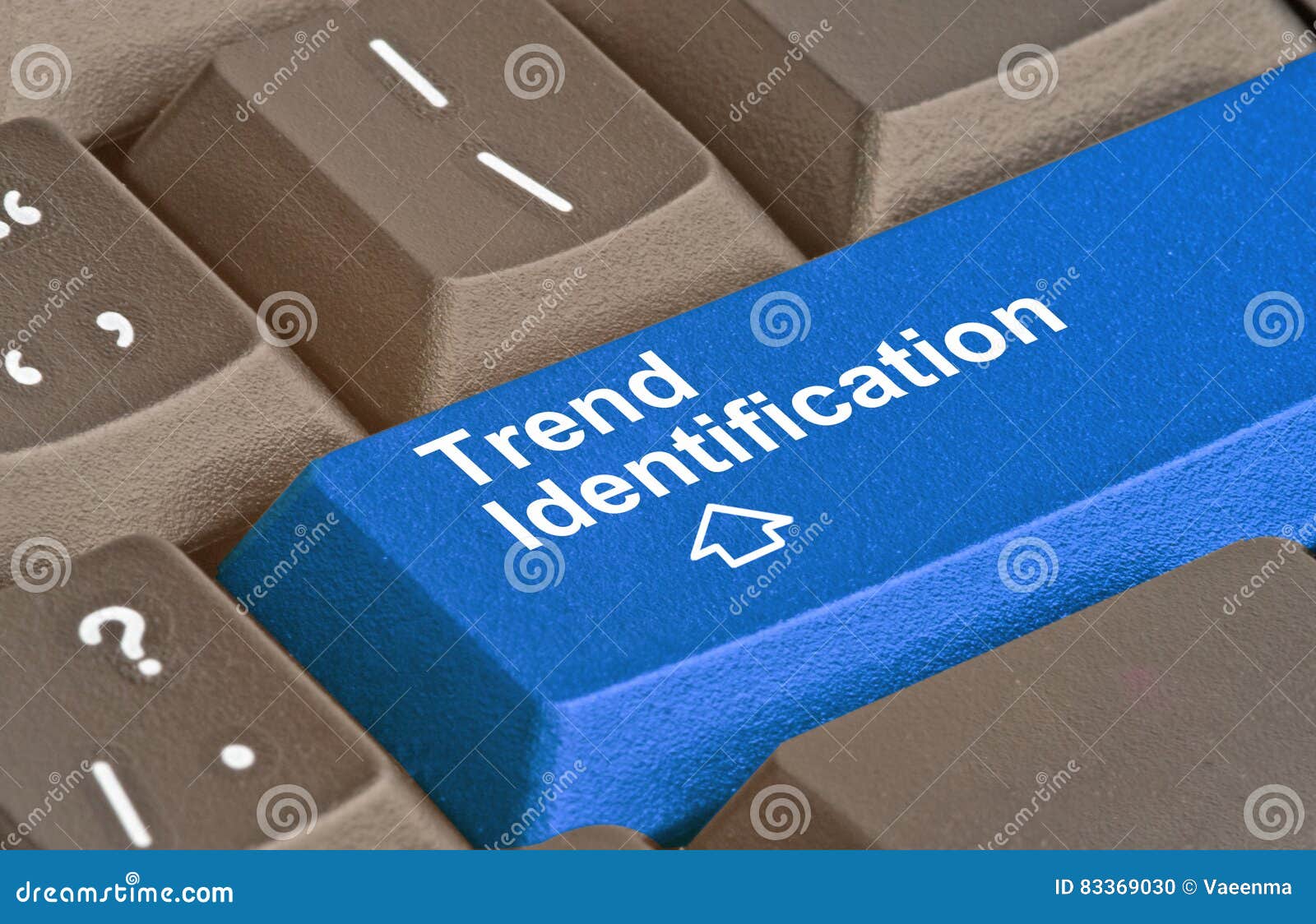 Key for Trend Identification Stock Photo - Image of computer, partner ...