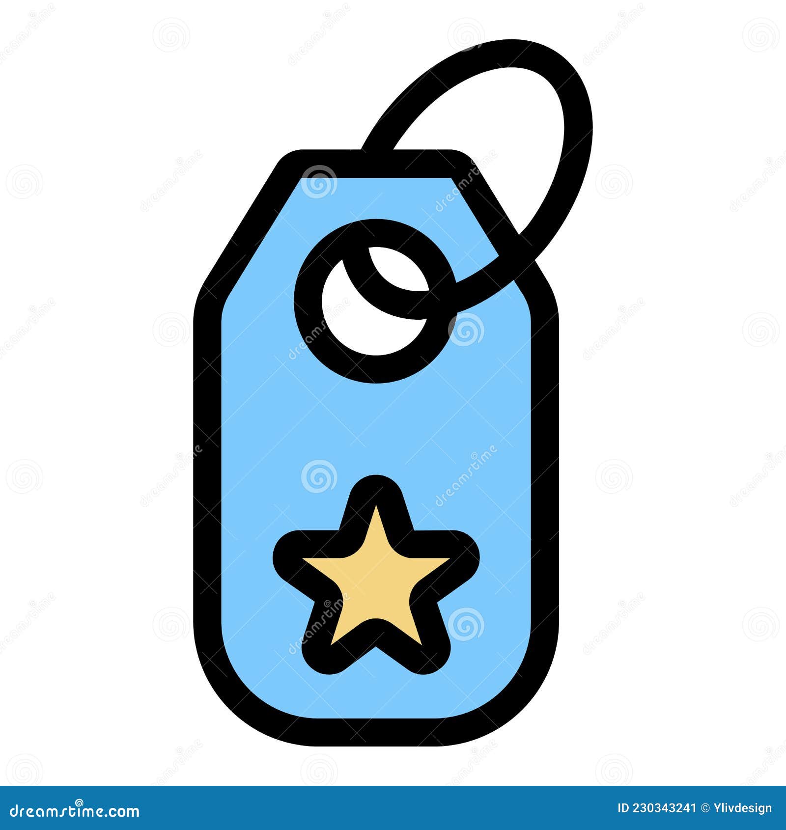 Key Trinket Icon Color Outline Vector Stock Vector - Illustration of ...