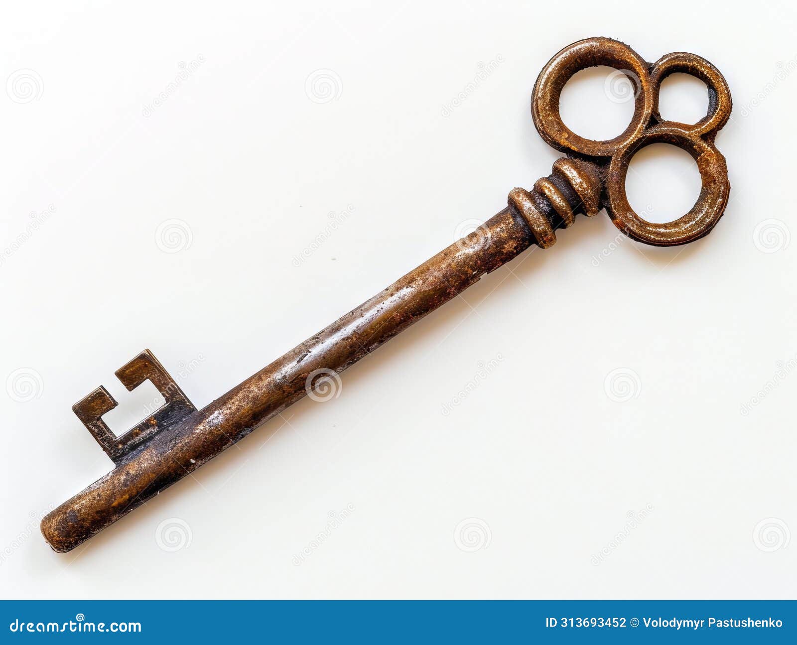 A key with two keys on it stock photo. Image of tool - 313693452