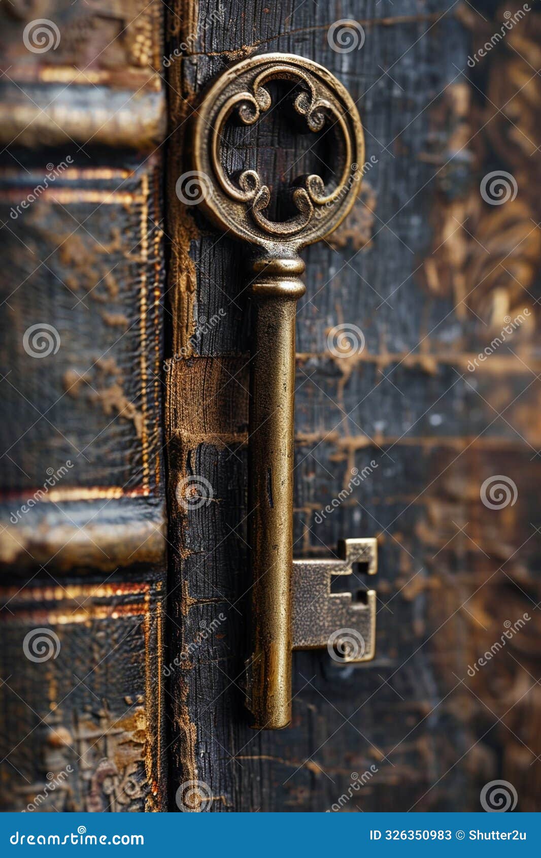 A Key Unlocking a Book of Laws Symbolizing the Accessibility and ...