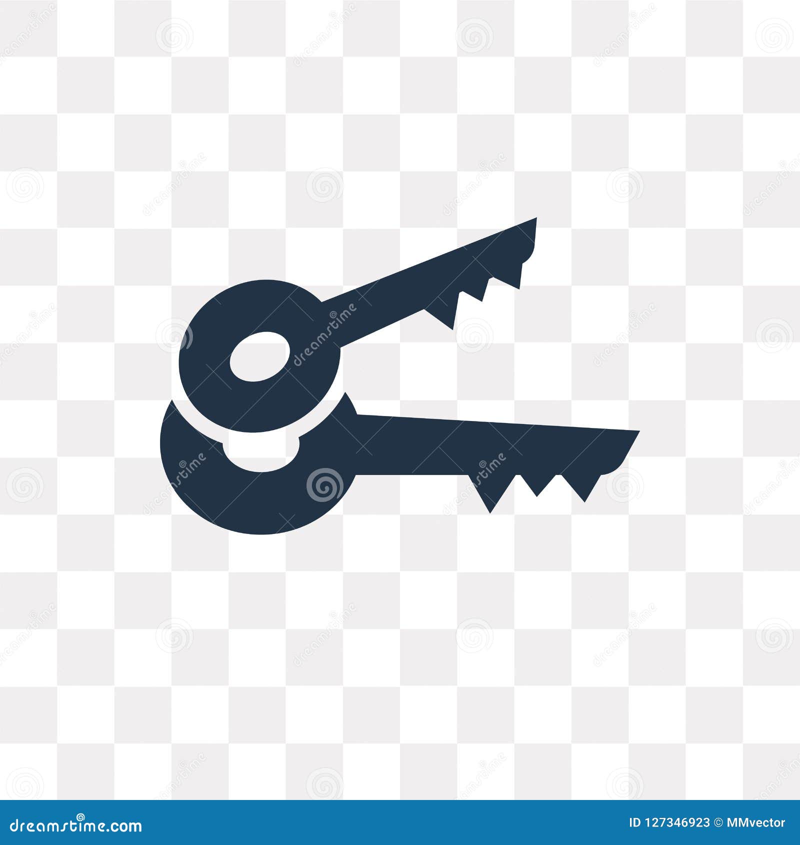 Key Vector Icon Isolated on Transparent Background, Key Transpa Stock ...
