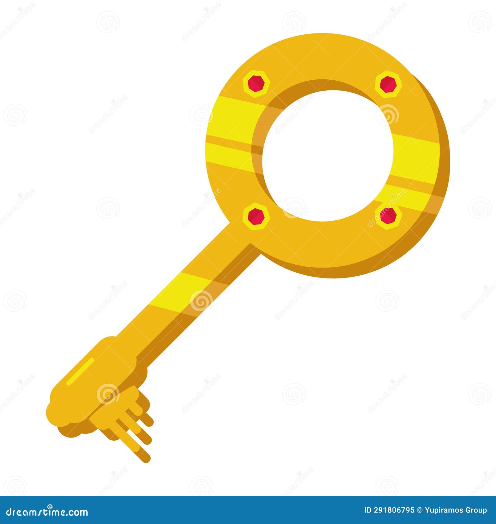 Key Video Game Illustration Stock Illustration - Illustration of ...