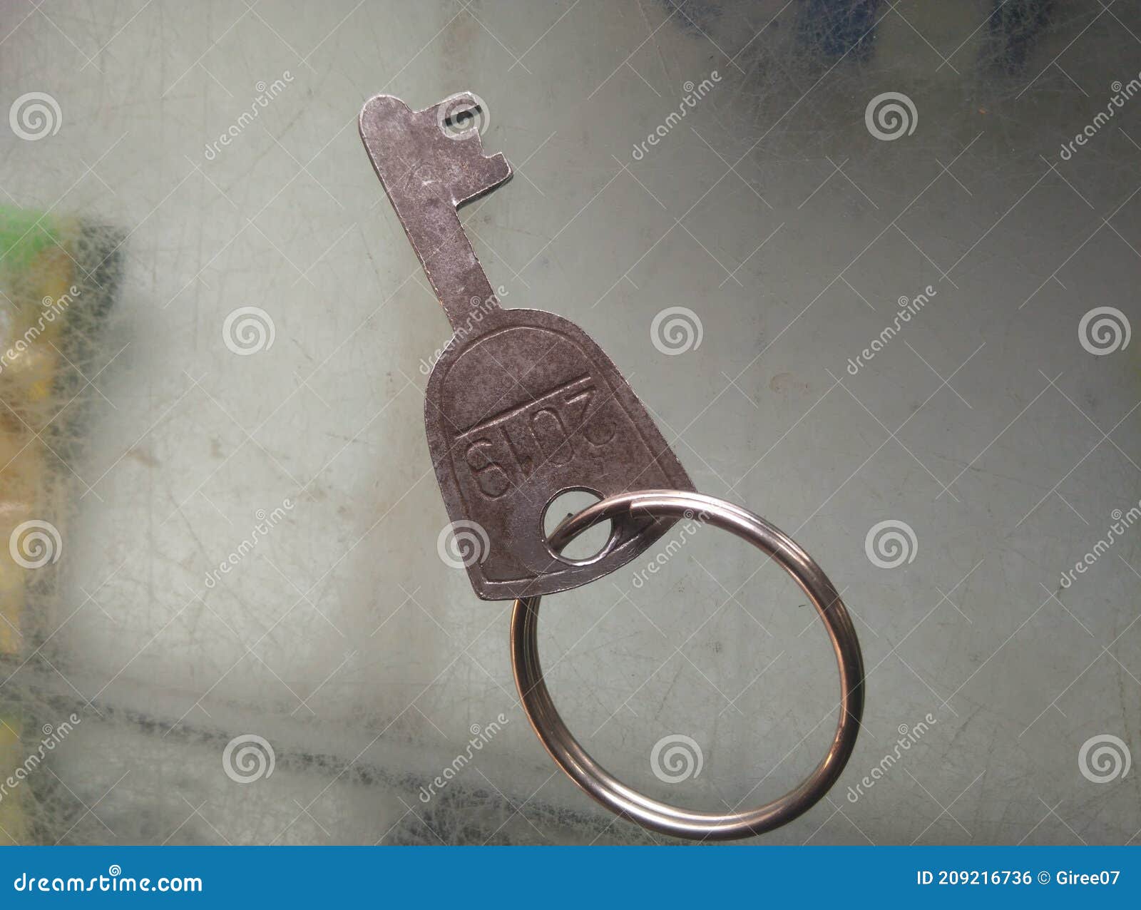 Key of vintage cycles lock stock photo. Image of classic - 209216736