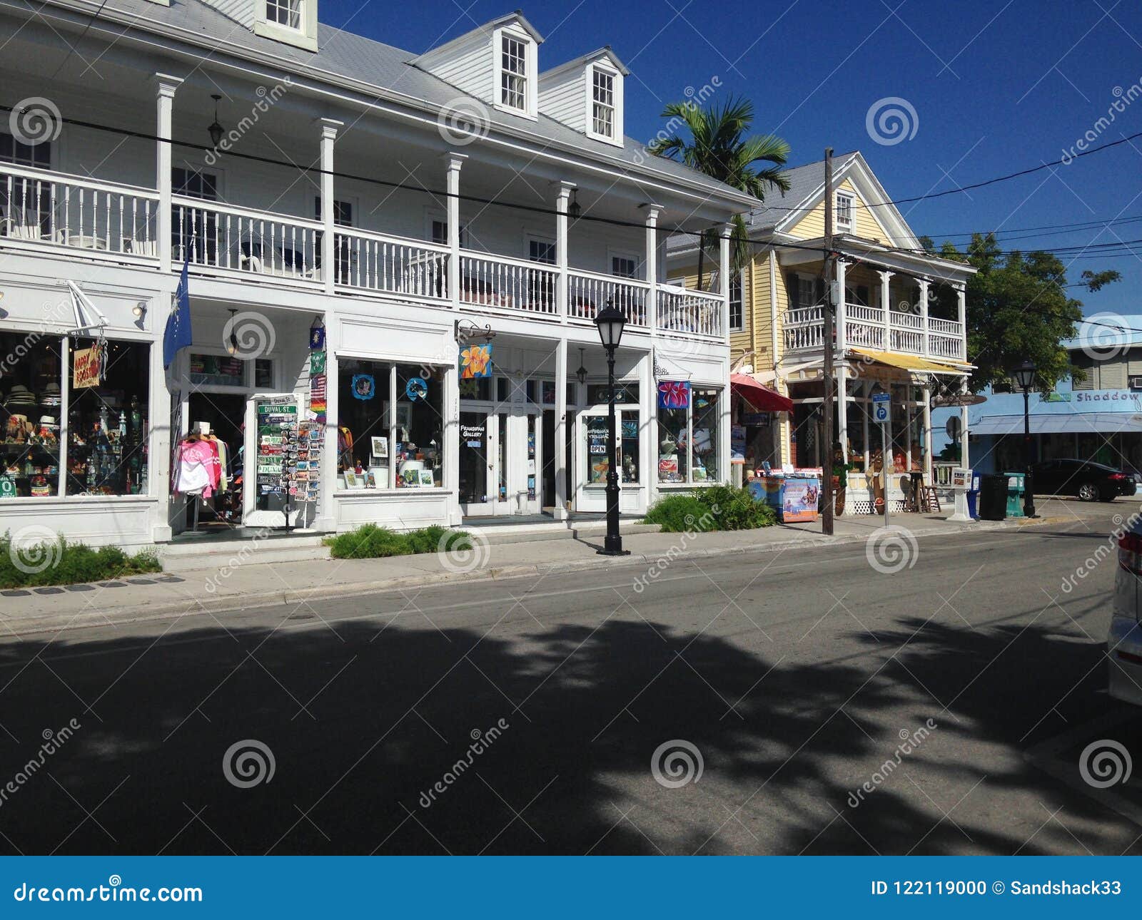 Key West Florida Shops editorial image. Image of town - 122119000