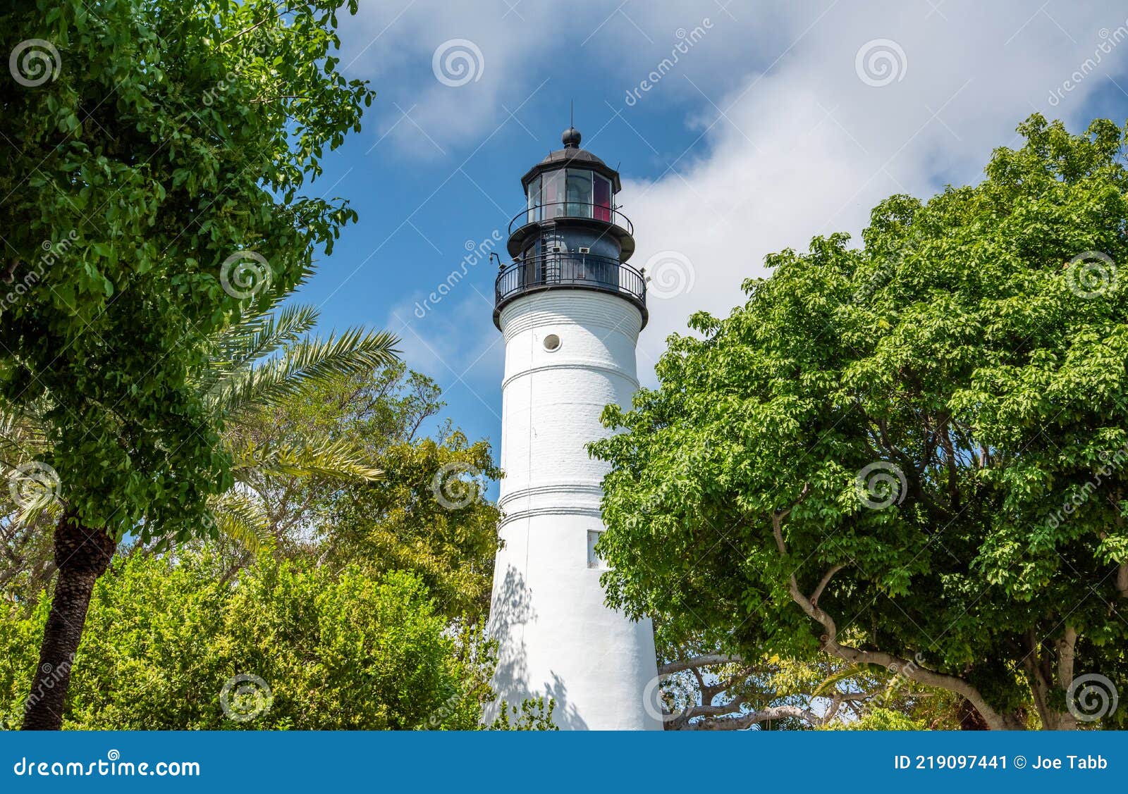 Key West lighthouse stock image. Image of architecture - 219097441