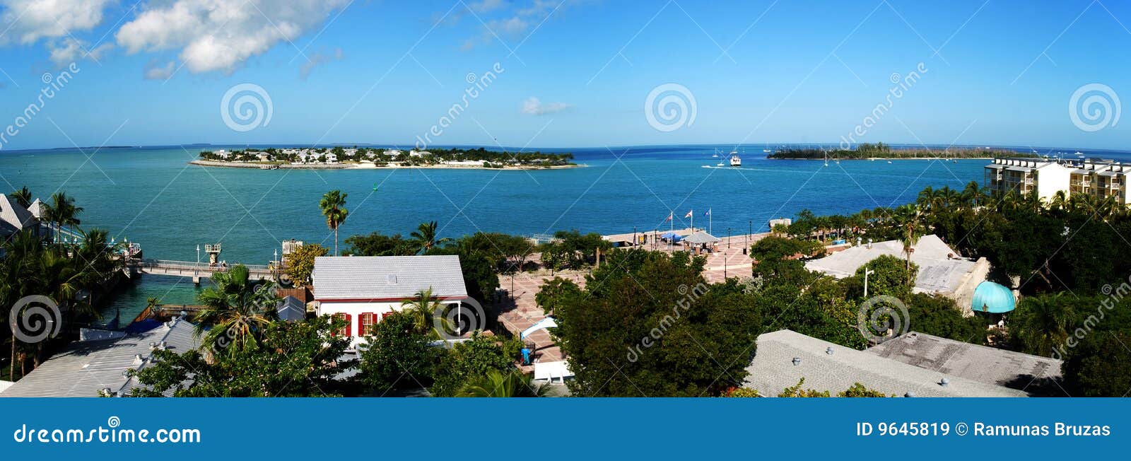 Key West Panorama stock image. Image of nature, florida - 9645819