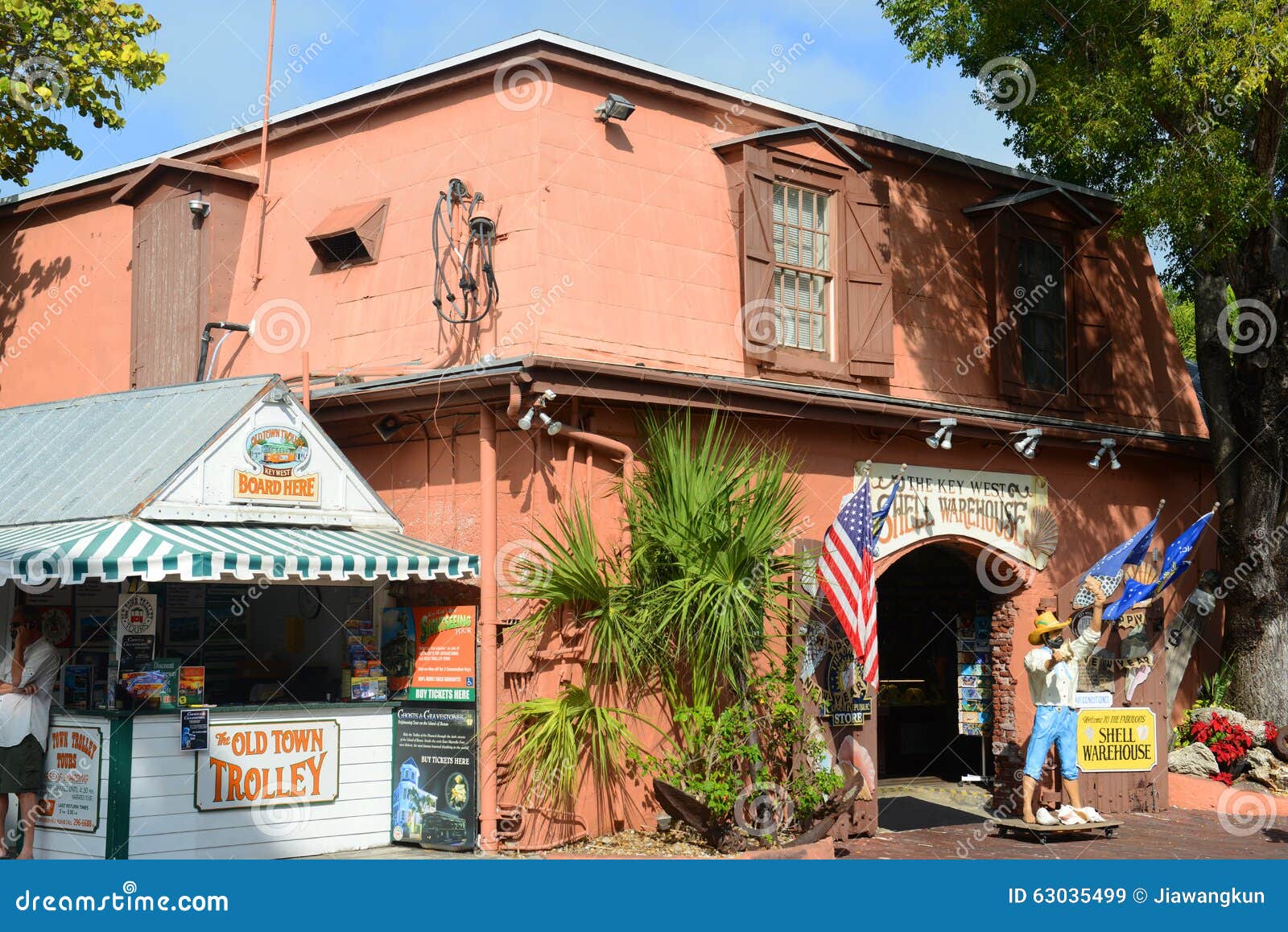 Key West Shell Warehouse, Florida, USA Editorial Stock Image - Image of ...