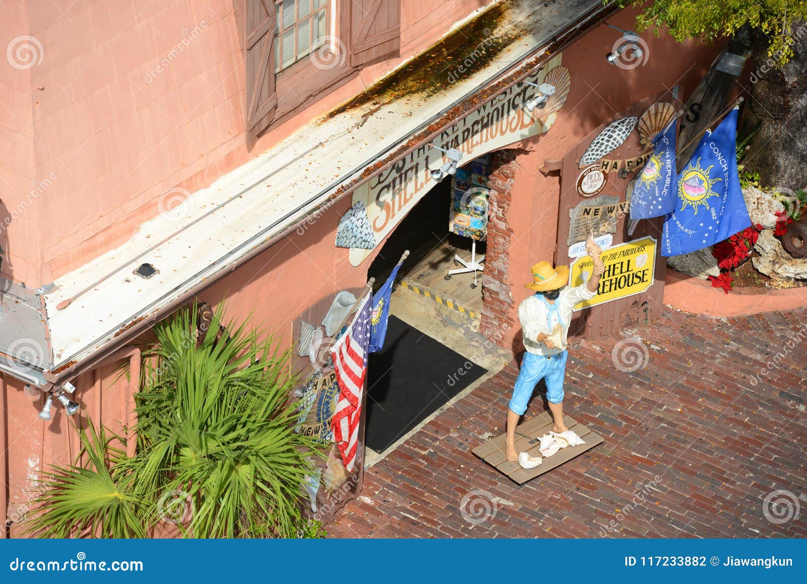 Key West Shell Warehouse, La Floride, Etats-Unis Photographie éditorial ...