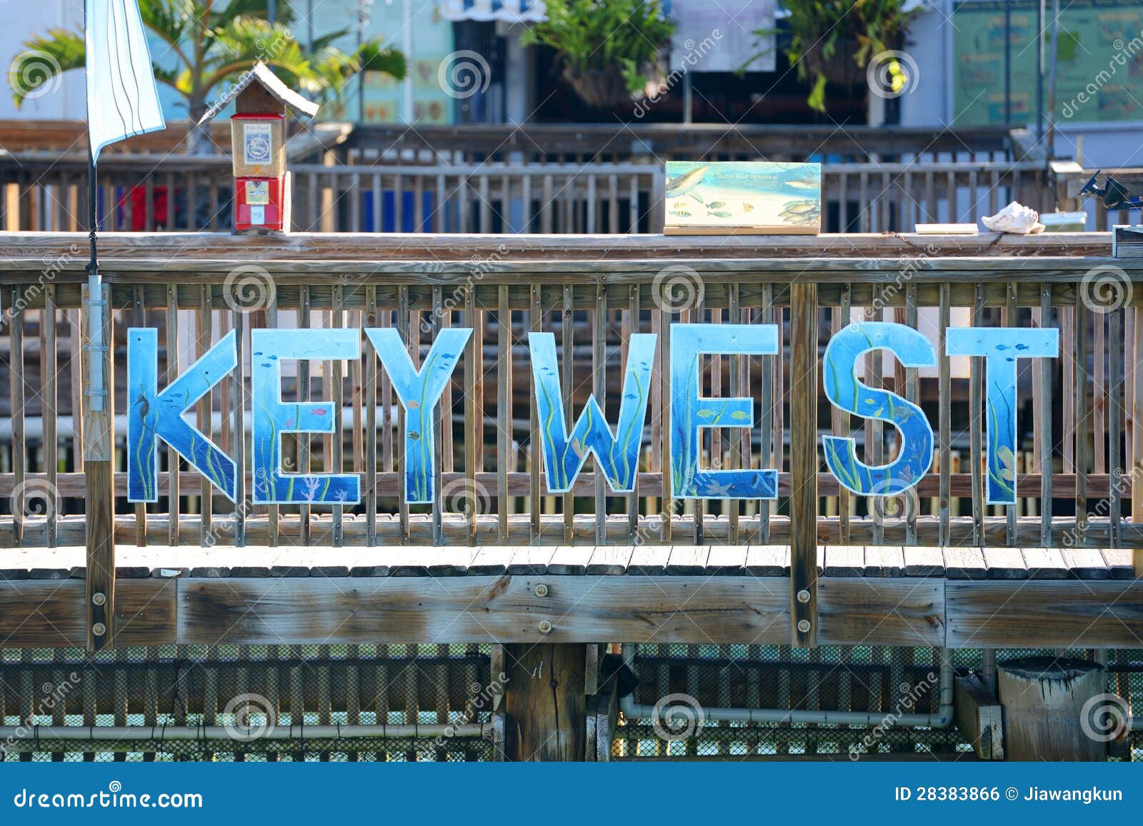 Key West Sign, Florida editorial photo. Image of seashore - 28383866