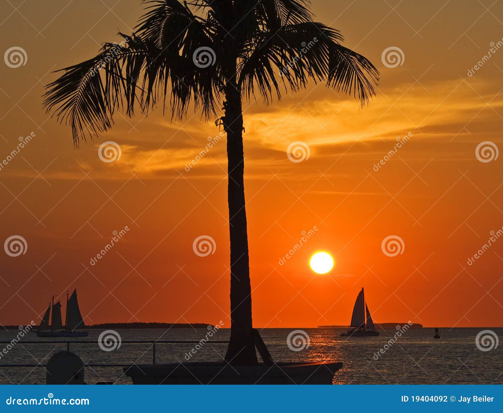 Key West sunset stock photo. Image of ocean, summer, dock - 19404092