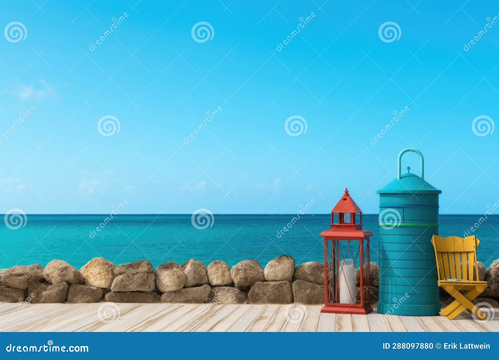 Key West Themed Background Large Copy Space - Stock Picture Backdrop ...