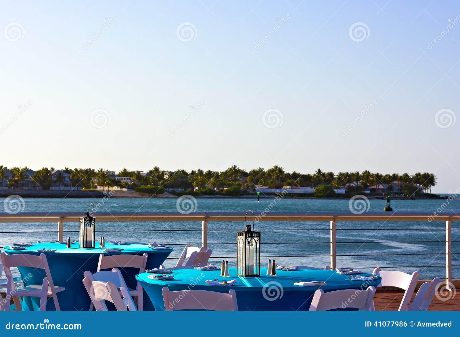 Key West Waterfront before Sunset. Stock Photo - Image of vacation ...