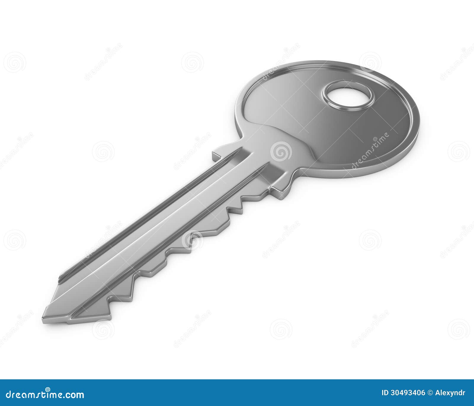 Key on a white background stock illustration. Illustration of ...