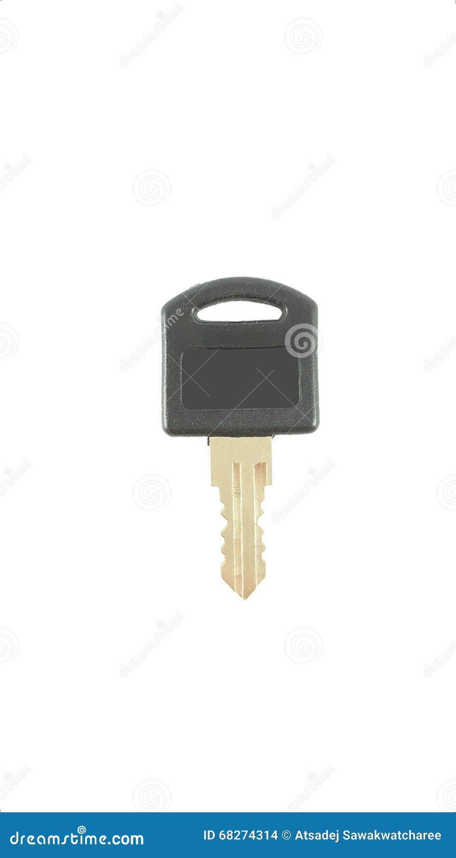 Key on white background stock photo. Image of white, unlock - 68274314