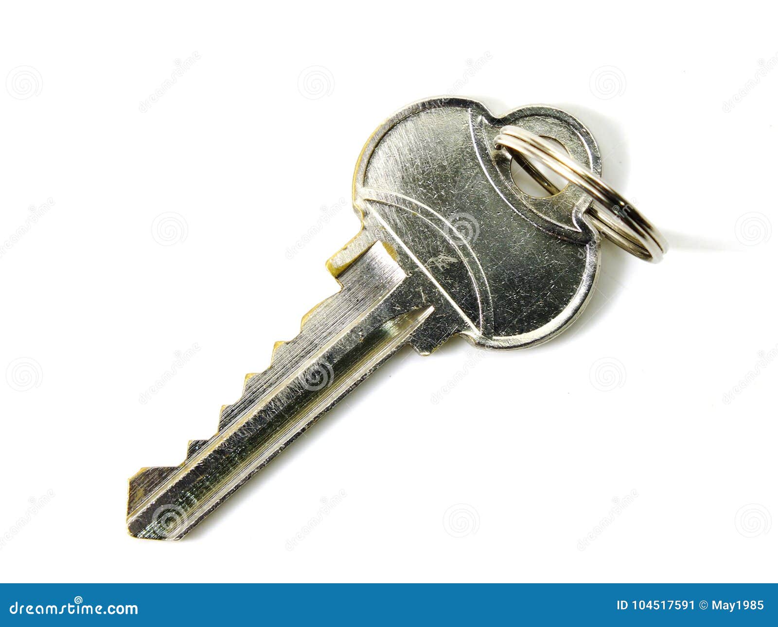 Key on white background stock image. Image of background - 104517591