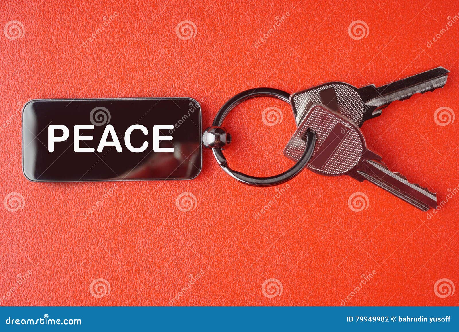 Key with Word on Red Background, Stock Photo - Image of door ...