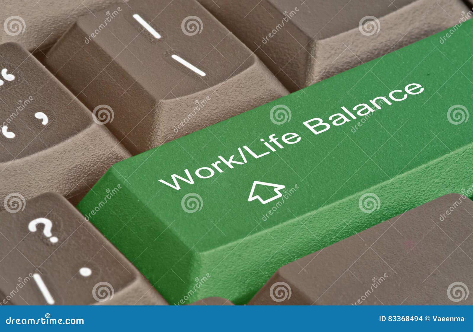 Key for work/life balance stock photo. Image of finance - 83368494