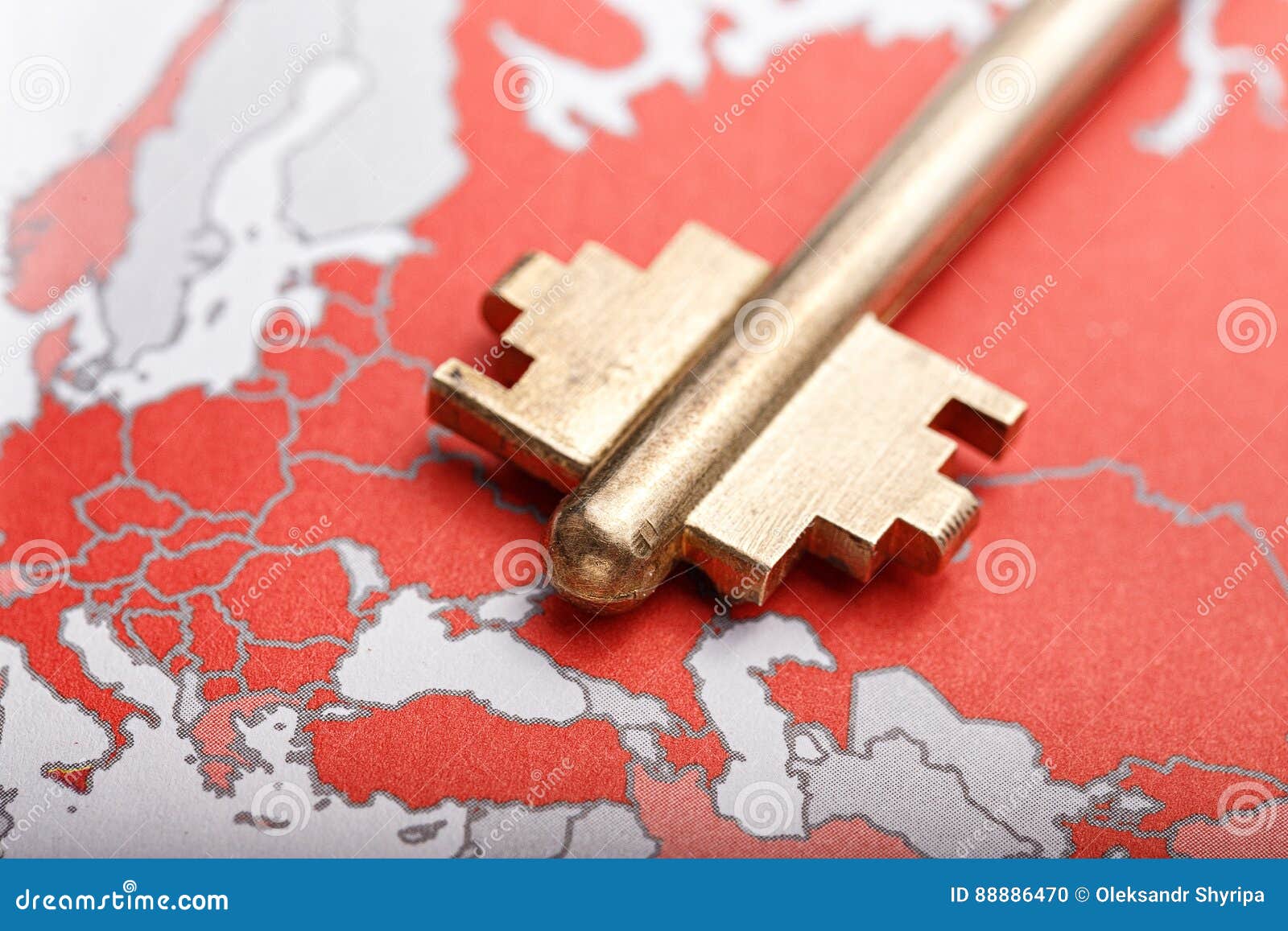 Key on the world map stock photo. Image of success, compass - 88886470