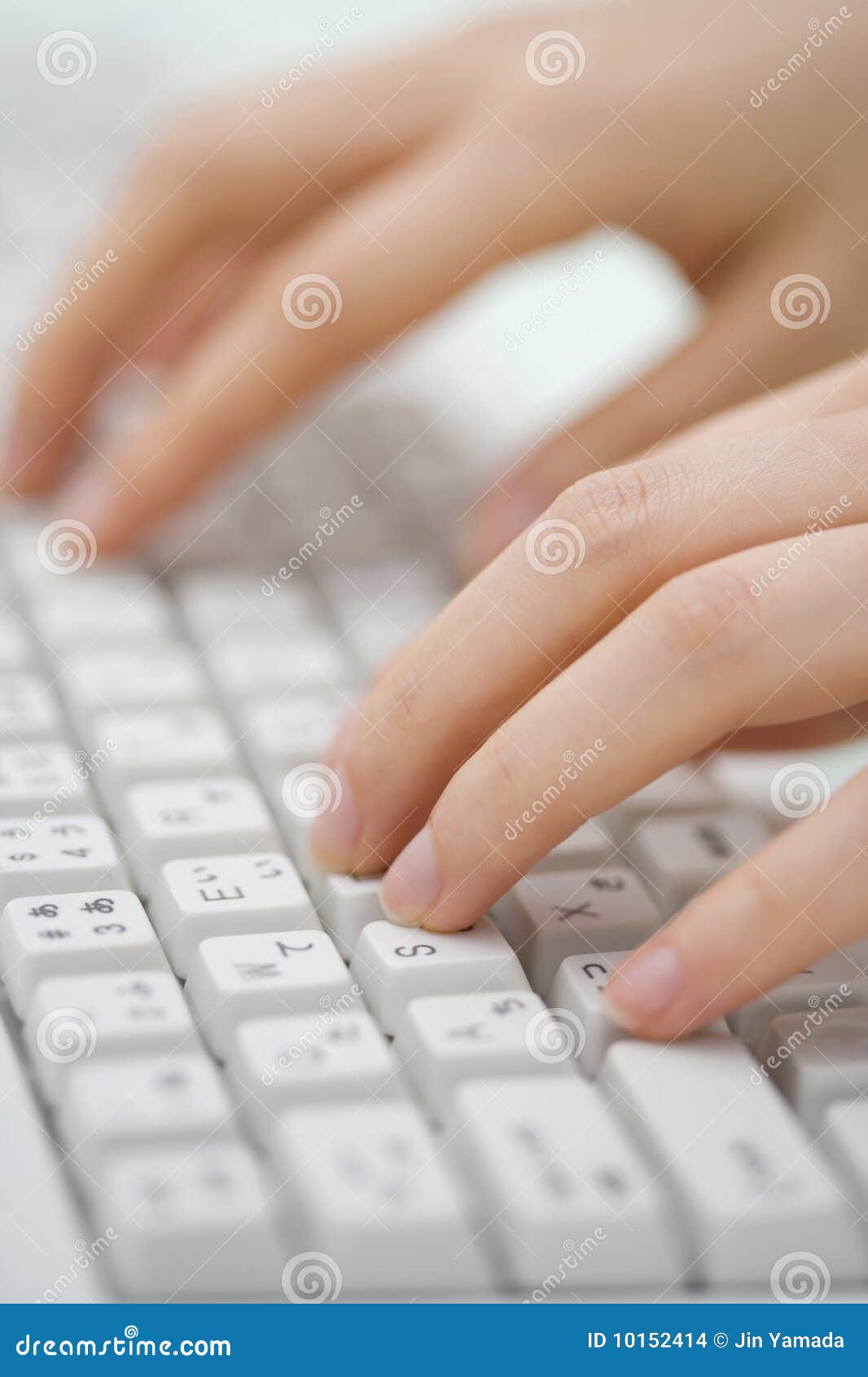 Keyboard stock photo. Image of person, mail, clerical - 10152414