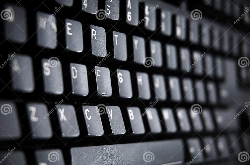 Keyboard stock photo. Image of windows, equipment, perspective - 19178944