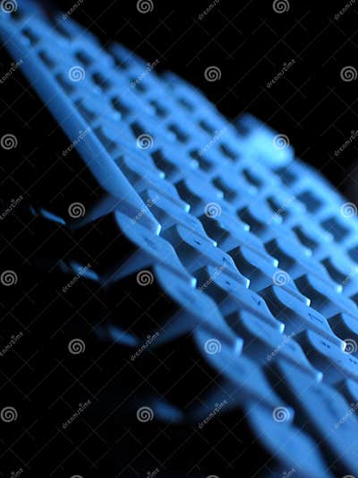 Keyboard stock image. Image of computer, equipment, blue - 343401