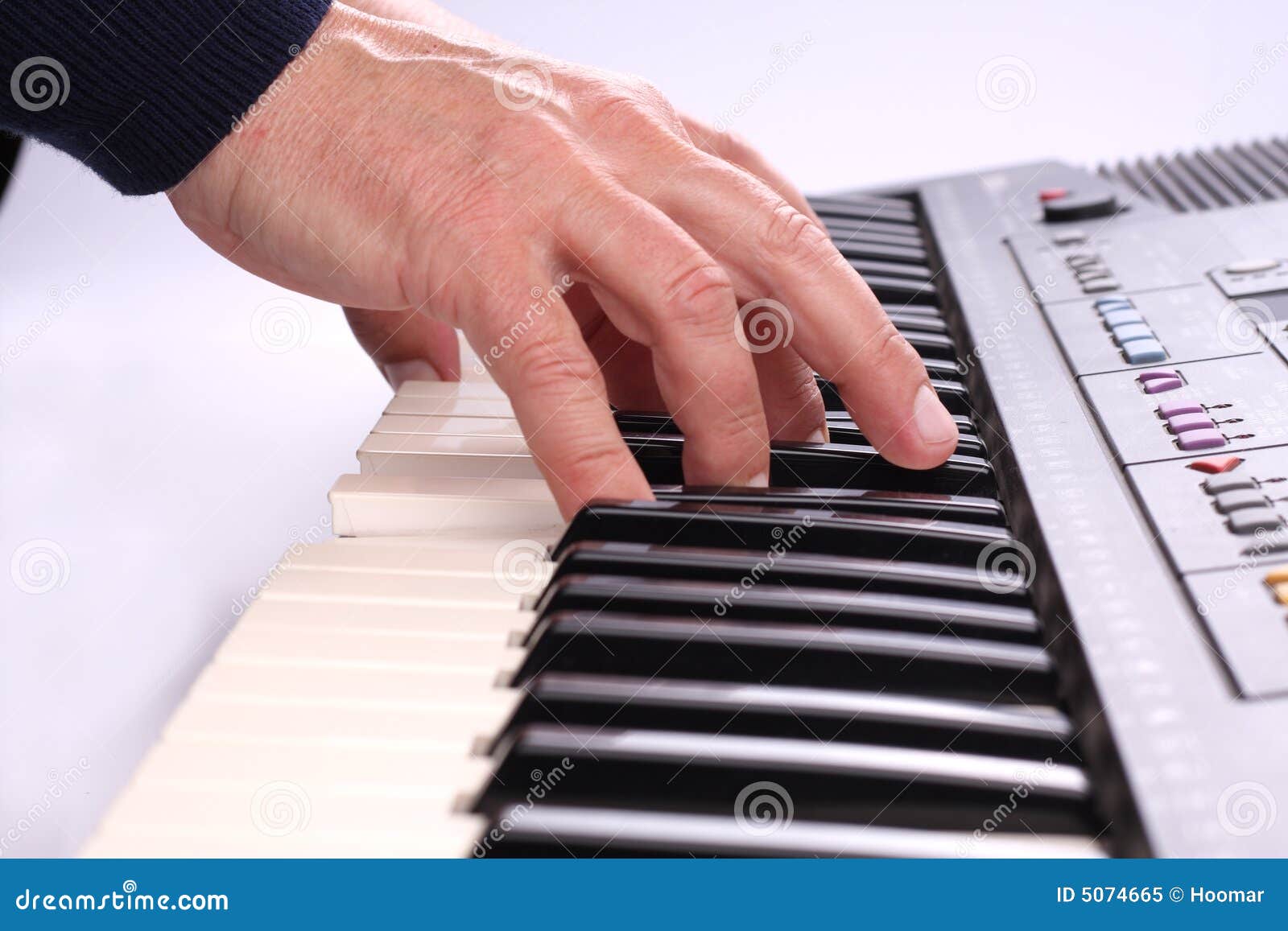Keyboard stock image. Image of entertainment, music, playing - 5074665