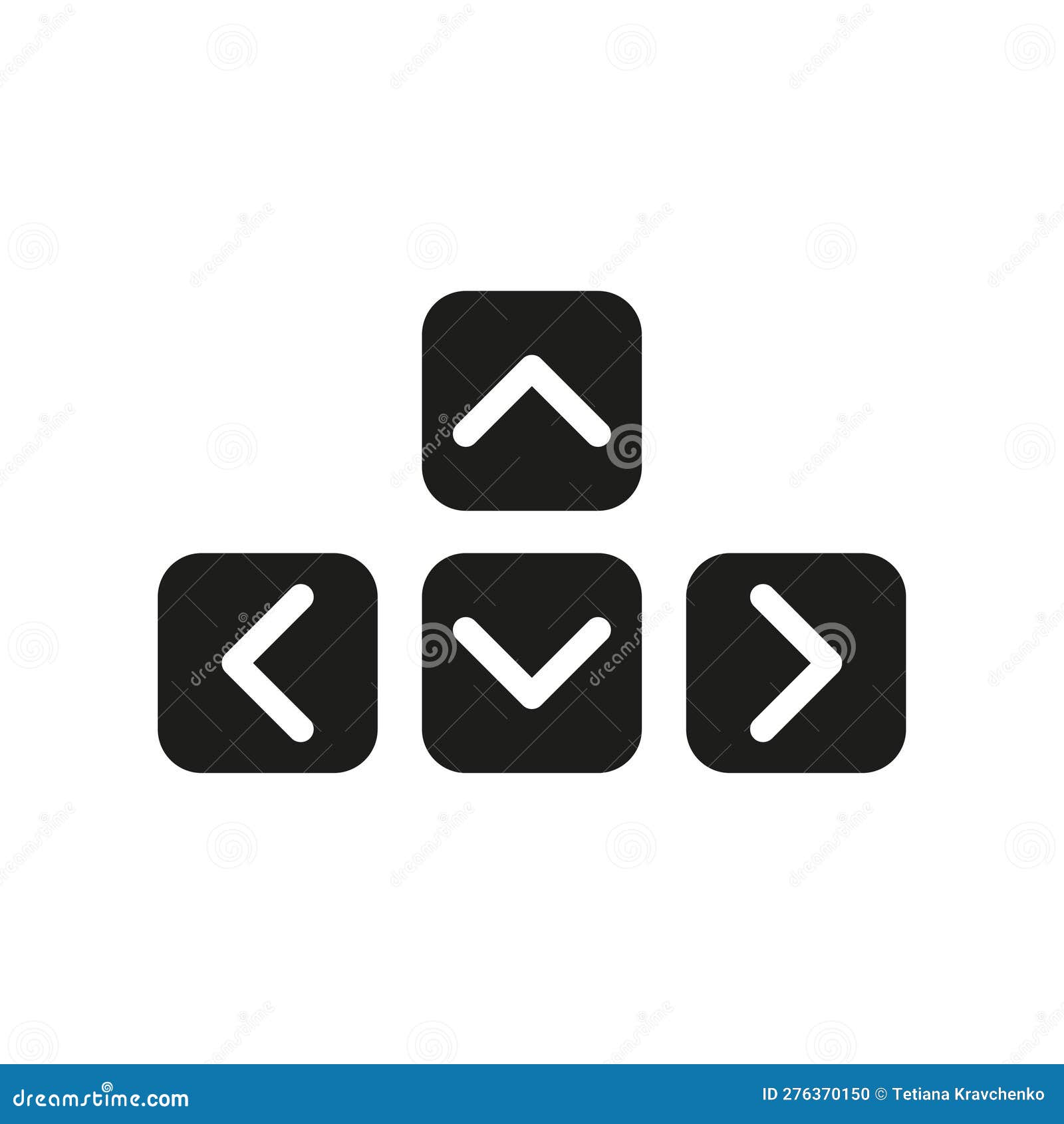 Keyboard Arrows Icon. Vector Illustration Stock Vector - Illustration ... Keyboard Arrows Icon. Vector Illustration Stock Vector - Illustration ...
