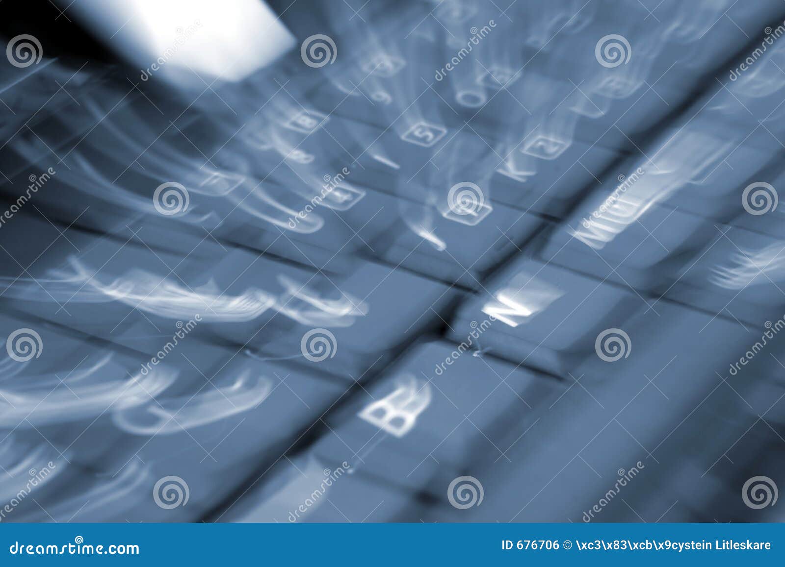 Keyboard with blur stock photo. Image of laptop, computer - 676706