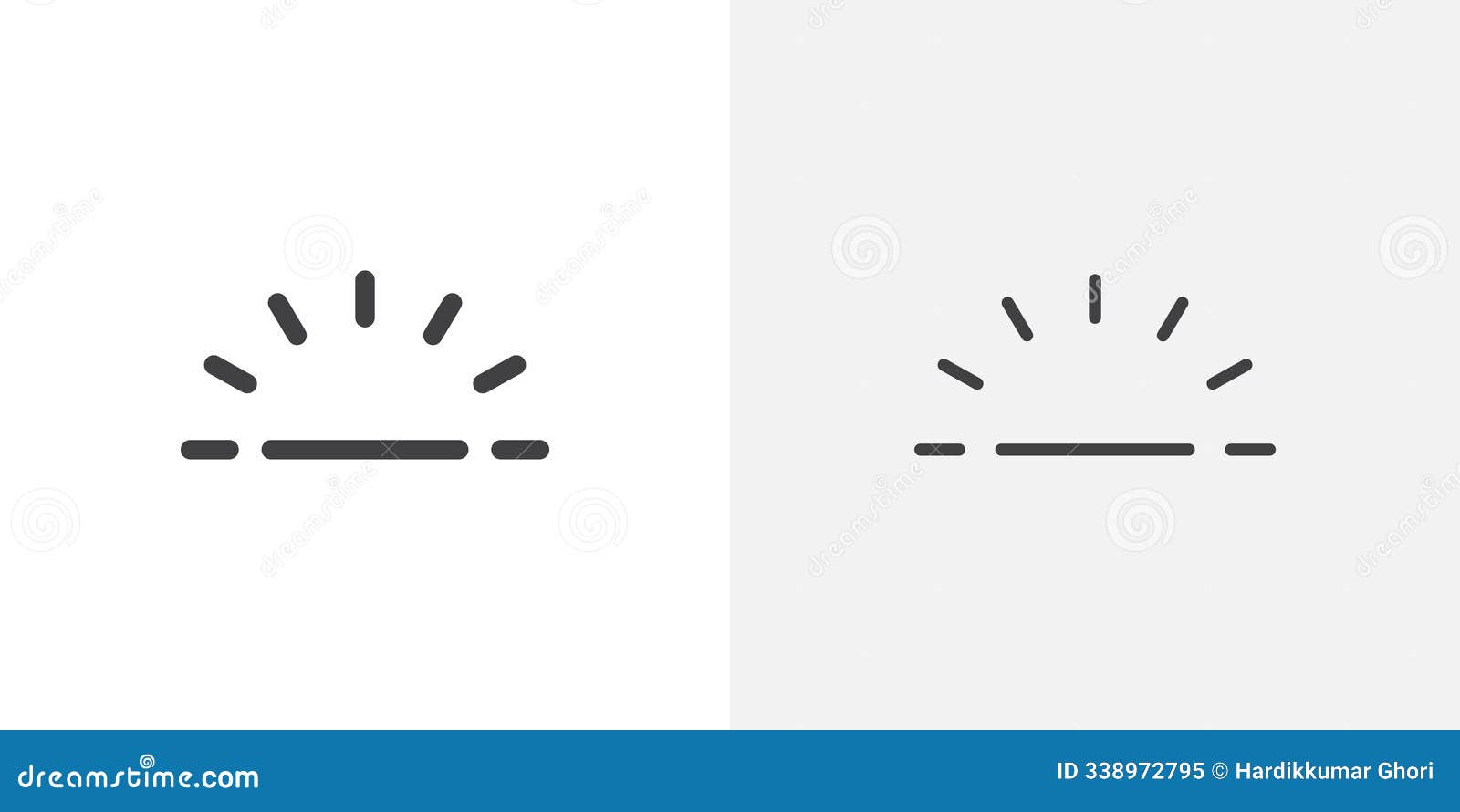 Keyboard Brightness Icon Cartoon Vector | CartoonDealer.com #331976109