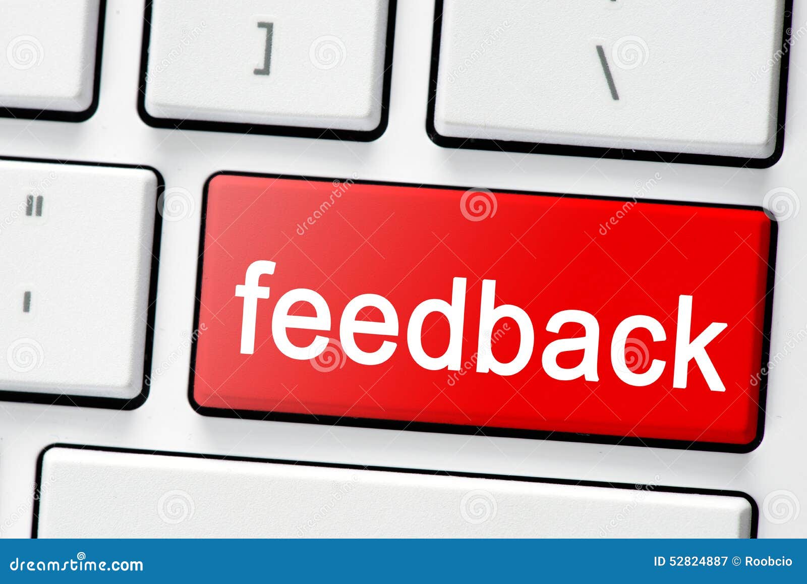 Keyboard with Button Feedback Stock Image - Image of technology ...