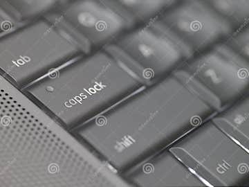 Keyboard - Caps Lock key stock image. Image of technology - 4640825