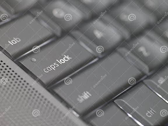 Keyboard - Caps Lock key stock image. Image of technology - 4640825