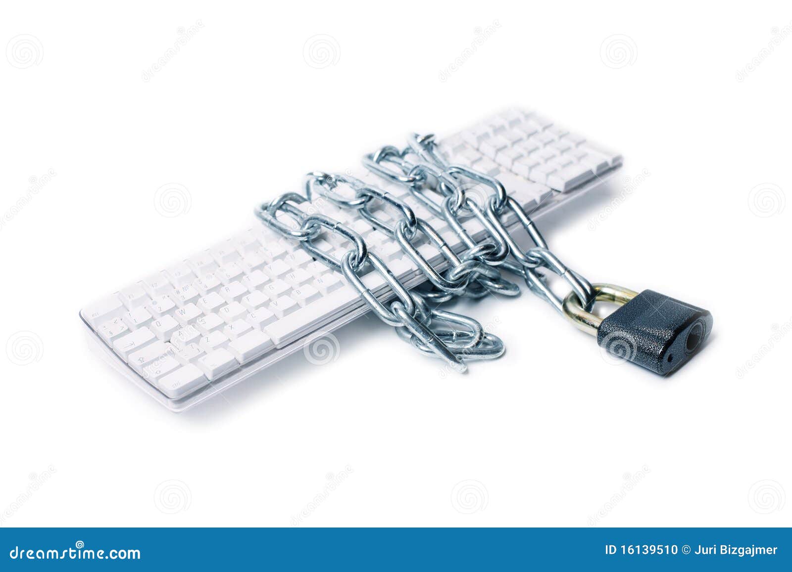 Keyboard chain lock stock photo. Image of keys, letters - 16139510