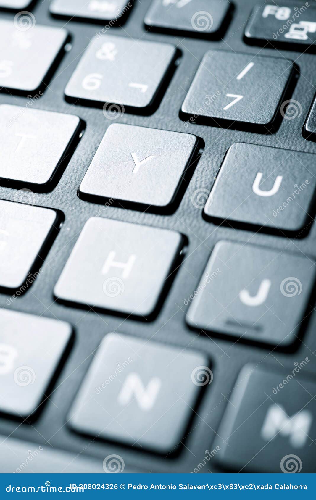 Keyboard close up stock photo. Image of mobile, communication - 208024326