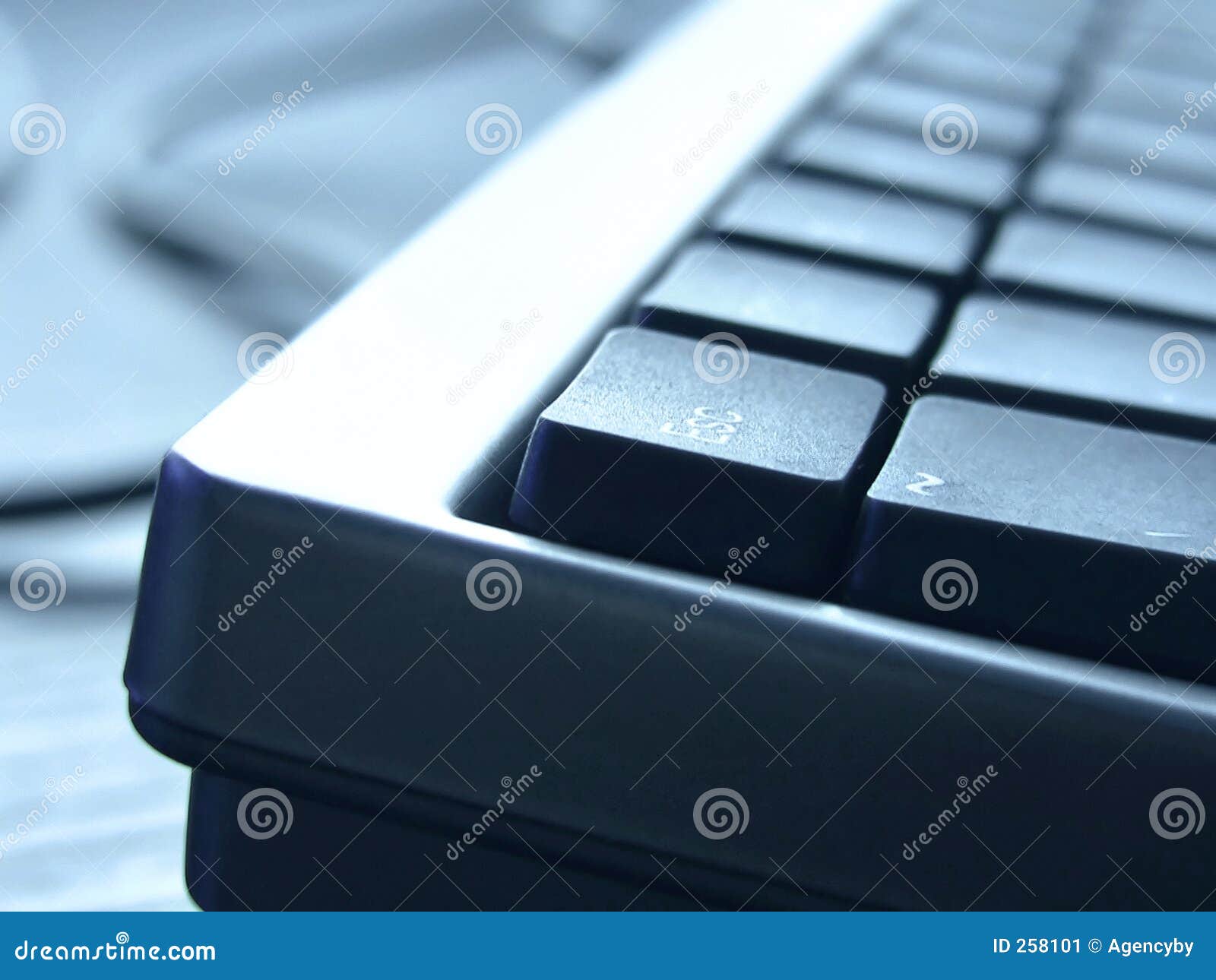 Keyboard closeup stock image. Image of board, computing - 258101