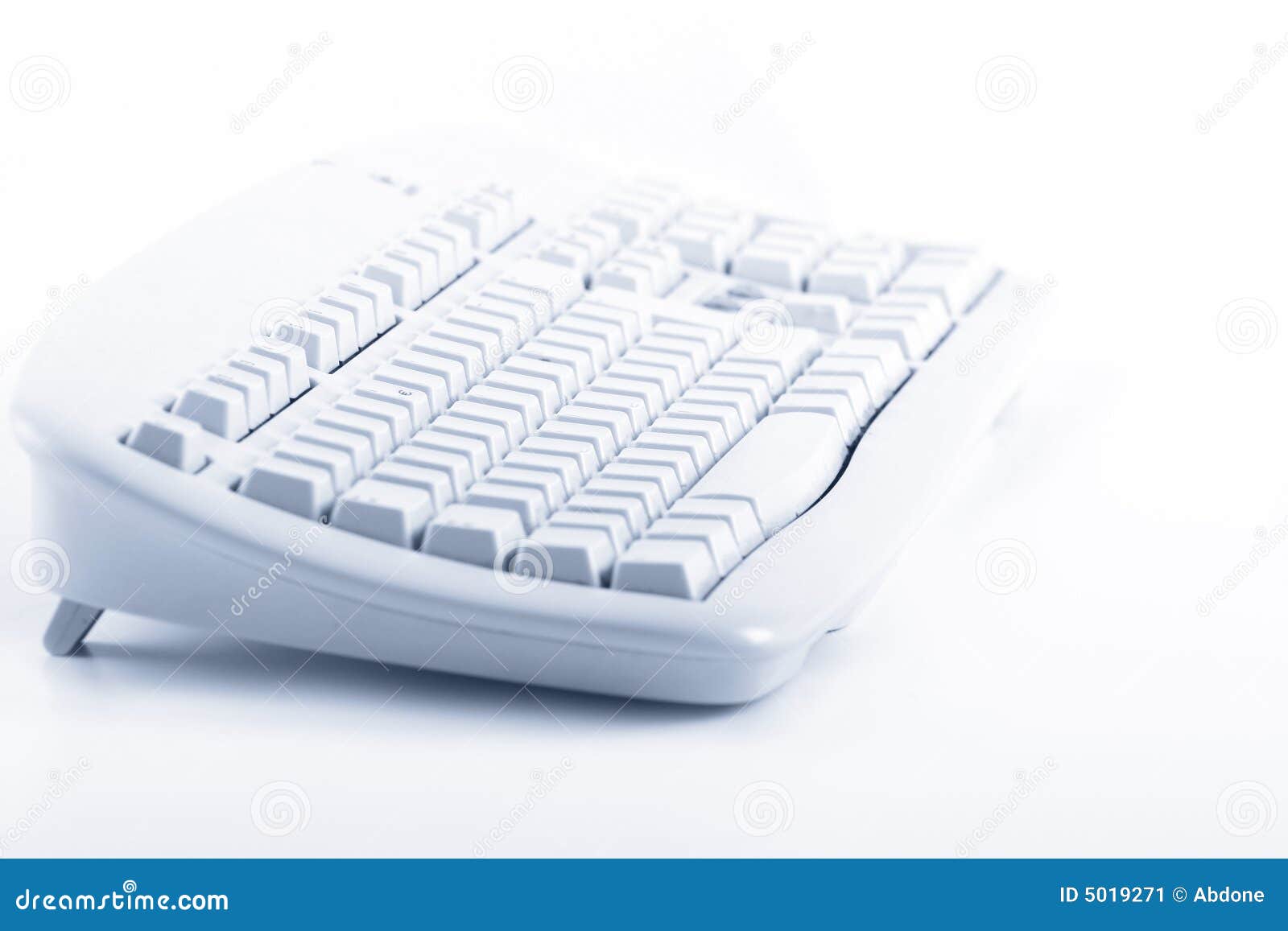 Keyboard closeup stock image. Image of desktop, blue, computer - 5019271