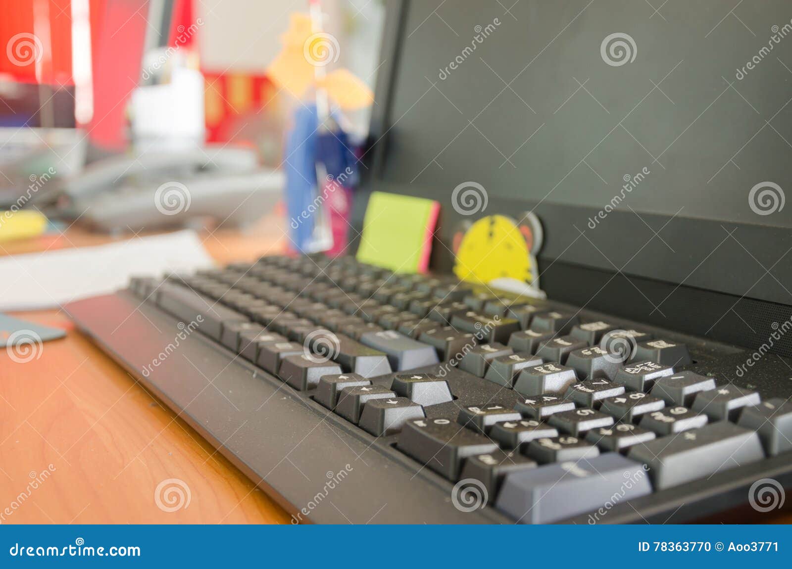 Keyboard computer stock photo. Image of desk, work, keyboard - 78363770
